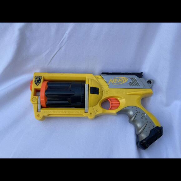 Nerf | Toys | Nerf Nstrike Maverick Rev6 Quick Firing Blaster Rotating ...